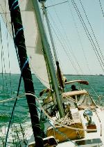 Tom's bayfield 40 ketch sailboat